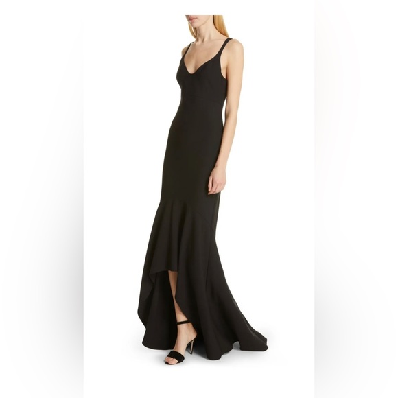 cinq a sept | Dresses | Cinq A Sept Sade Hi Low Mermaid Gown In Navy ...